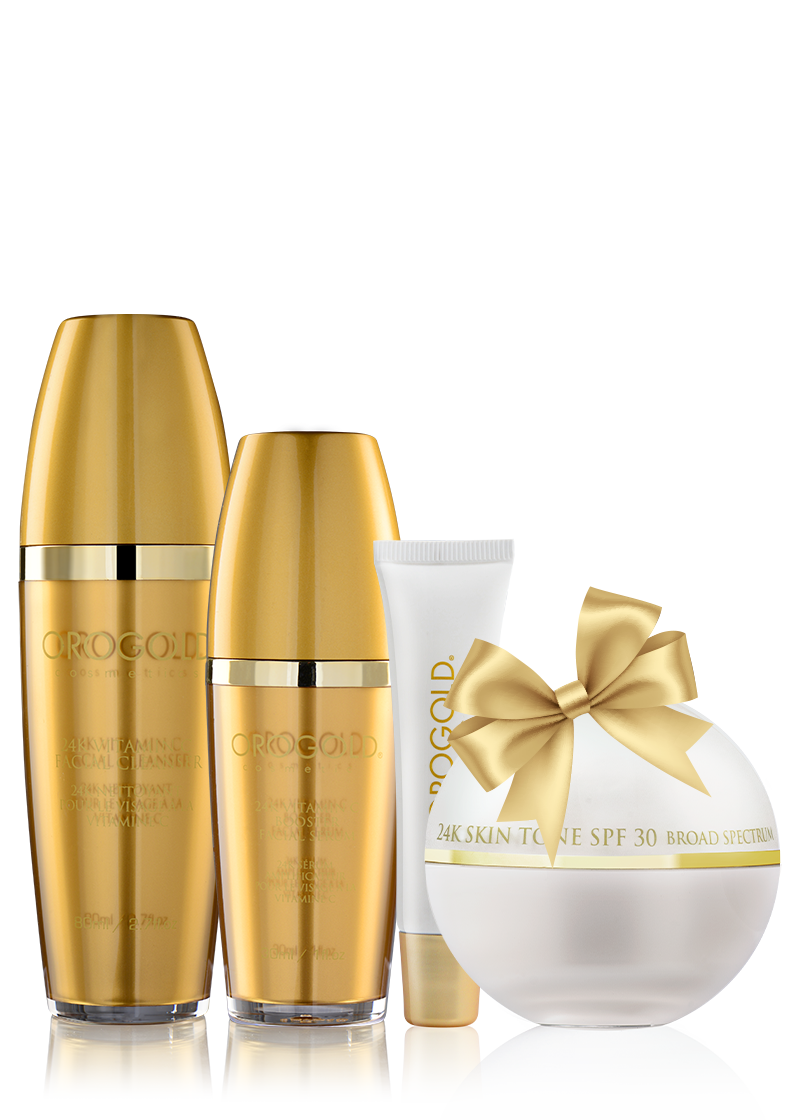 The Golden Gift Set | Premium Skincare | OROGOLD COSMETICS